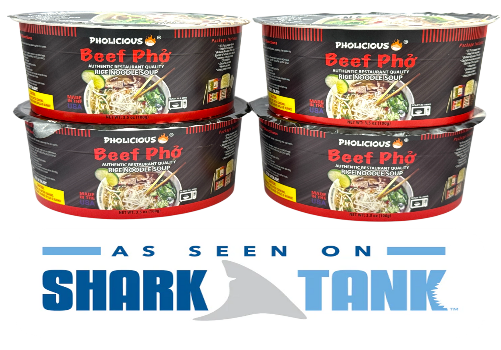 PHO: BEEF, Pholicious Authentic Instant Pho , Vietnamese Rice Noodle S ...