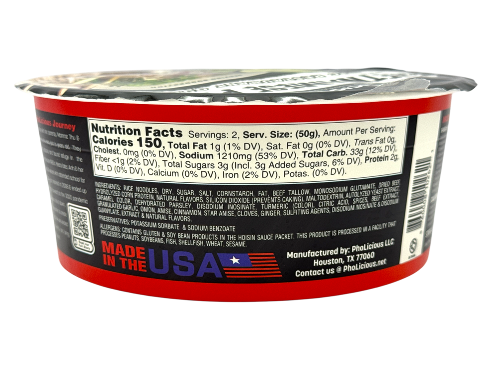 PHO: BEEF, Pholicious Authentic Instant Pho , Vietnamese Rice Noodle S ...